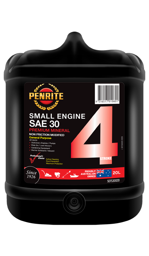 Small Engine 4 Stroke Oil SAE 30 (Mineral) 20L | Motor Oil Store